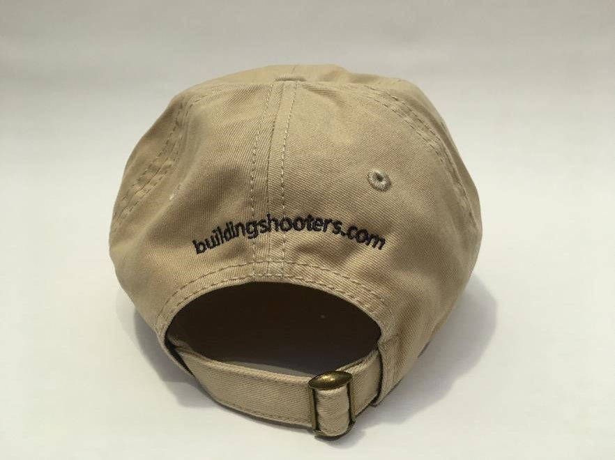 Khaki Range Cap - Building Shooters Logo